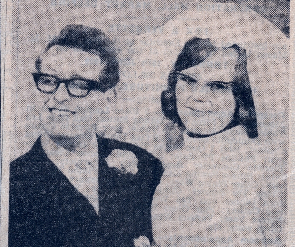 Wedding of Miss Joan Freeman & Mr A J Challis at Thomas-A-Becket Church ...